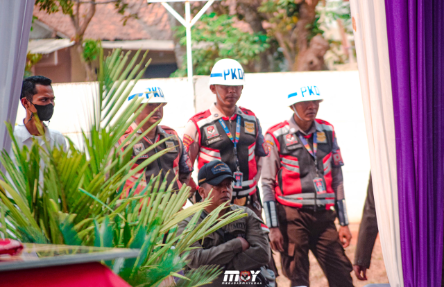 Security PT MDY Ikut Serta Melakukan Pengamanan Peresmian Gedung UPTD ...